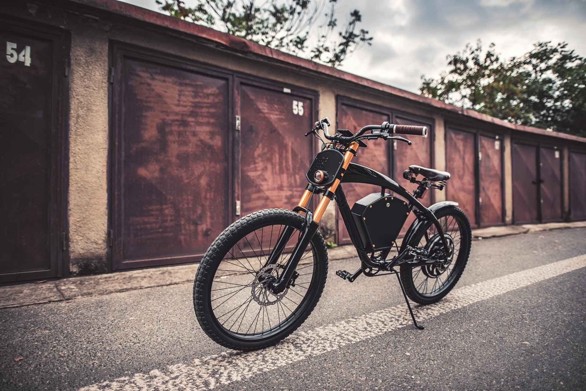 Stylová městská elektrokola z české garáže - E-CAFE BIKE®