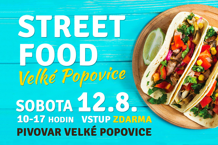 Vychutnejte si jízdu na STREET FOOD festivalu ve Velkých Popovicích